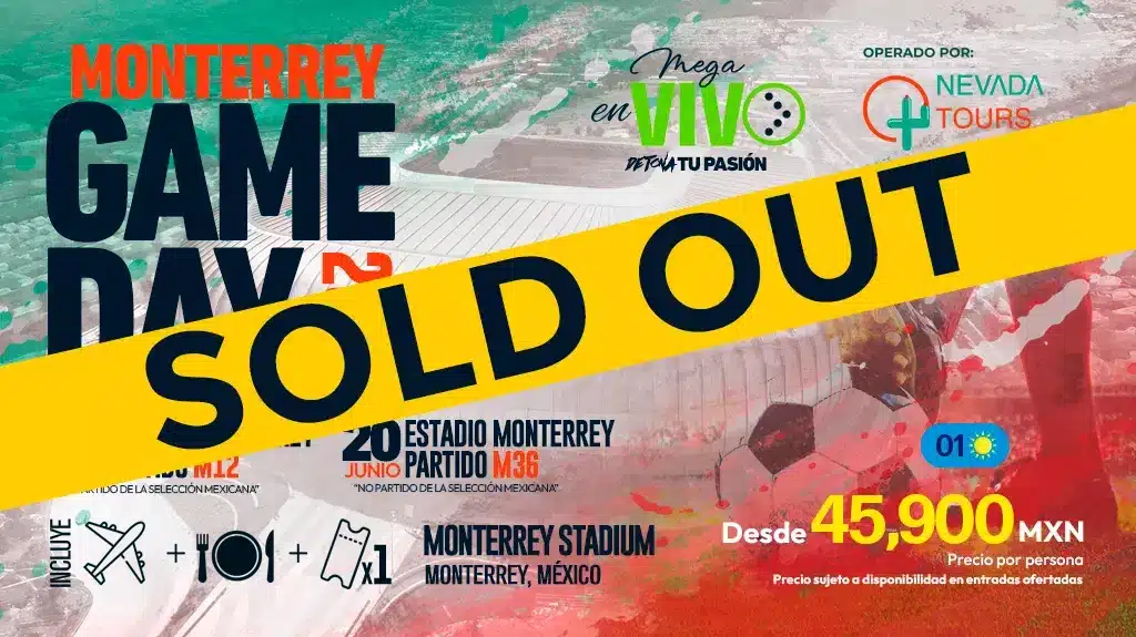 MT-63370 Game Day Monterrey 2026 - CATAI TRAVEL